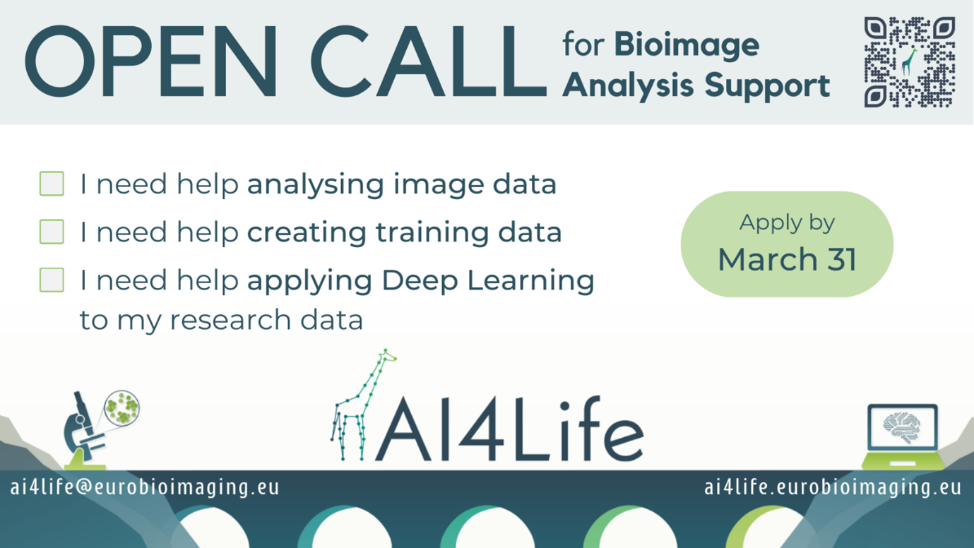 The European project AI4Life – open call